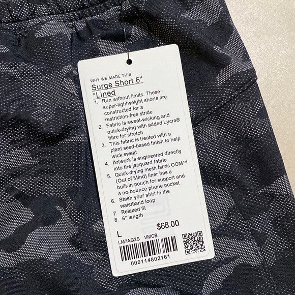 lululemon athletica | Shorts | 3rd Restock Lululemon Mens Surge Short 6 ...